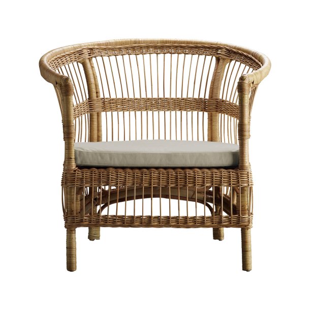 TINE K HOME LOUNGE STOL RATTAN INKL HYNDE SAND - 88 - Tine K Home ...